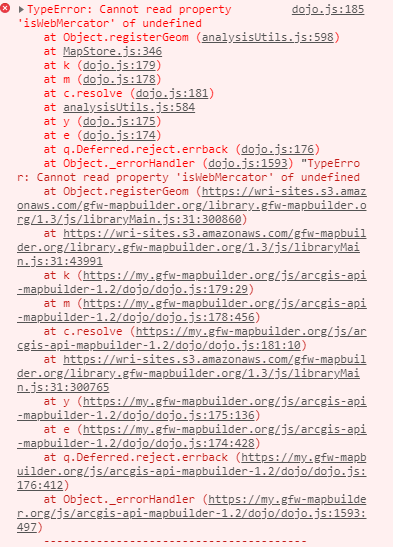 Analysis not working for shapes in map in some mapbuilders · Issue #316 ...