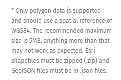 Update size limit for shapefile upload service. · Issue #585 · wri/gfw-mapbuilder · GitHub