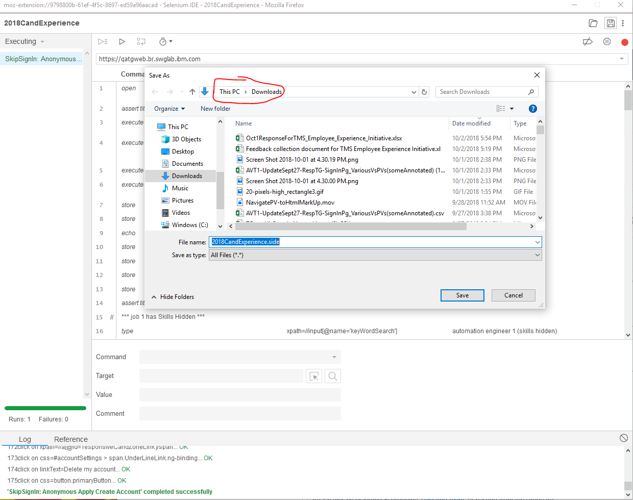 Can we add "smart save" like is standard in MS Windows (i.e., remember file location) · Issue ...