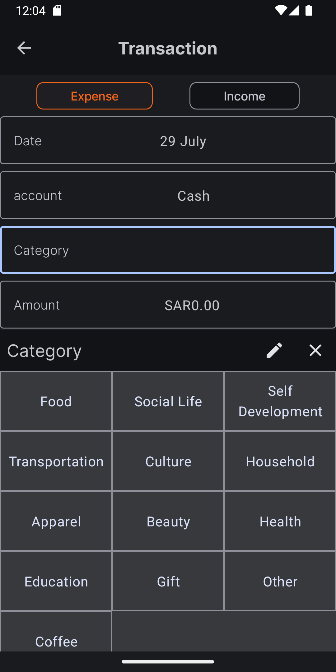 GitHub - salmanA169/masrofy: Masrofy is management budget control your expense and income build ...