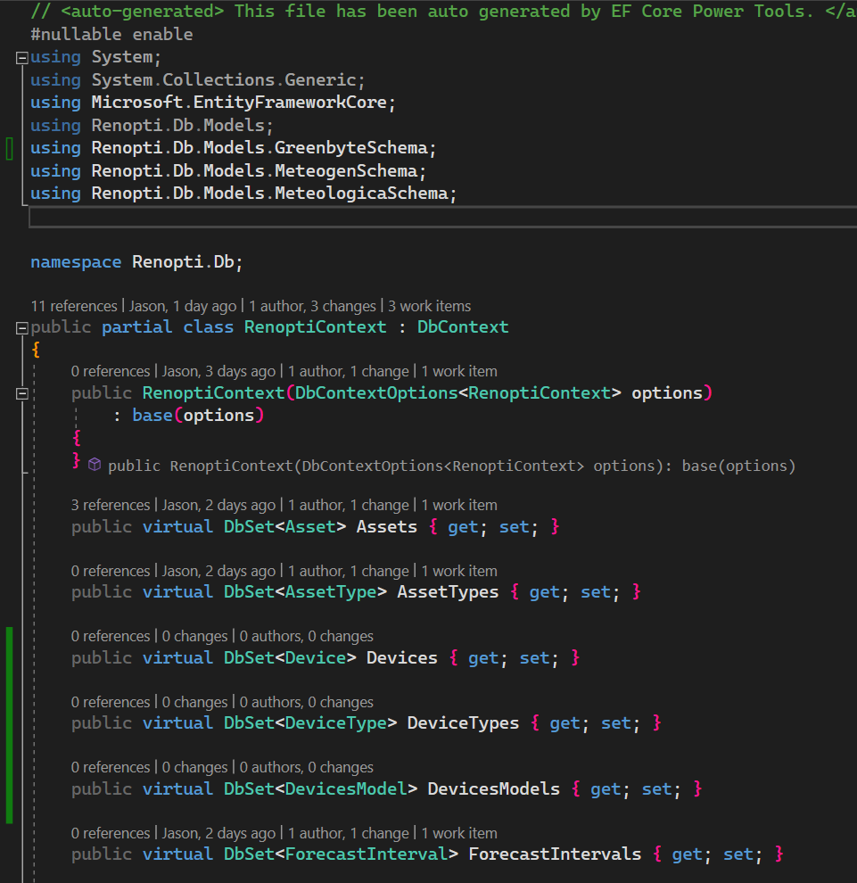 DB Schema name in EntityNamespace · Issue #1837 · ErikEJ/EFCorePowerTools · GitHub