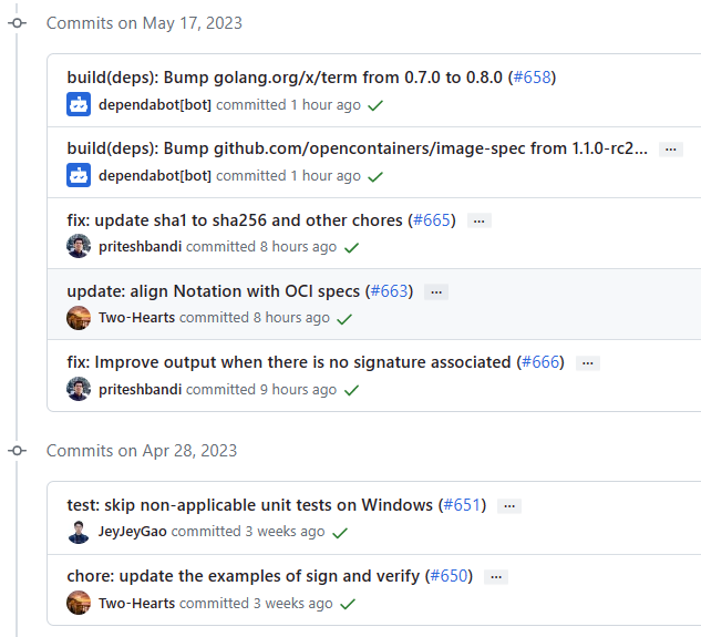 Release V100 Rc5 For Notation · Issue 661 · Notaryprojectnotation 