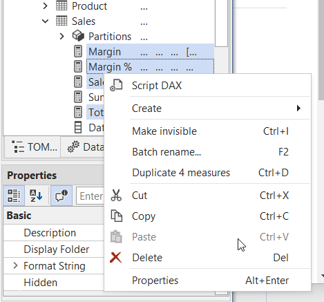Macro on right-click not yet there? · Issue #606 · TabularEditor/TabularEditor3 · GitHub