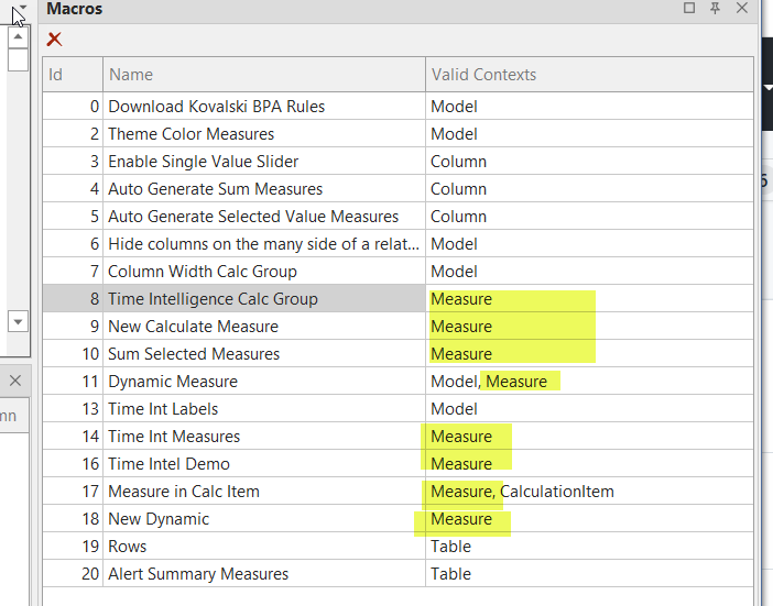 Macro on right-click not yet there? · Issue #606 · TabularEditor/TabularEditor3 · GitHub