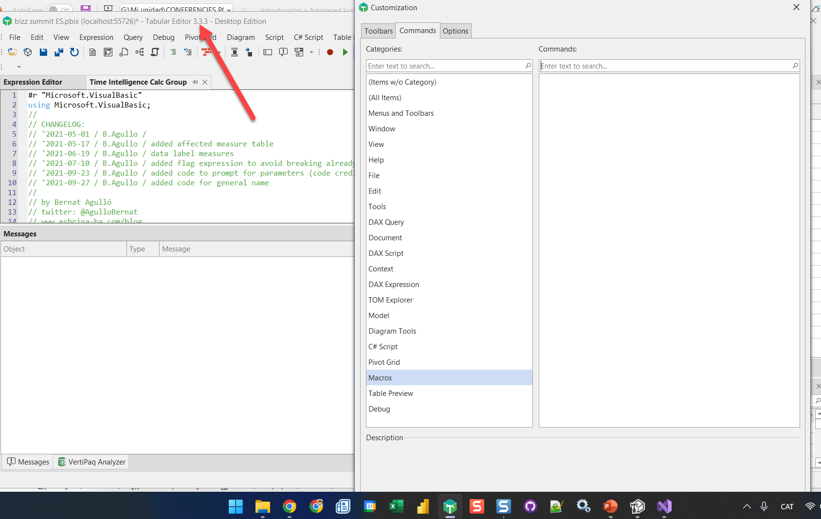 Can't create Macro Toolbar · Issue #607 · TabularEditor/TabularEditor3 · GitHub