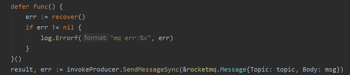[Native] Send message error. · Issue #435 · apache/rocketmq-client-go · GitHub