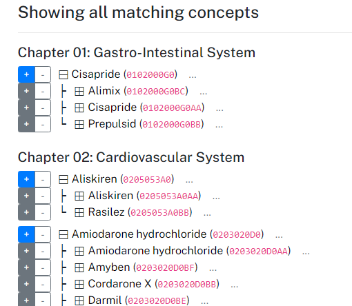 Sort results of codelist · Issue #1072 · opensafely-core/opencodelists · GitHub