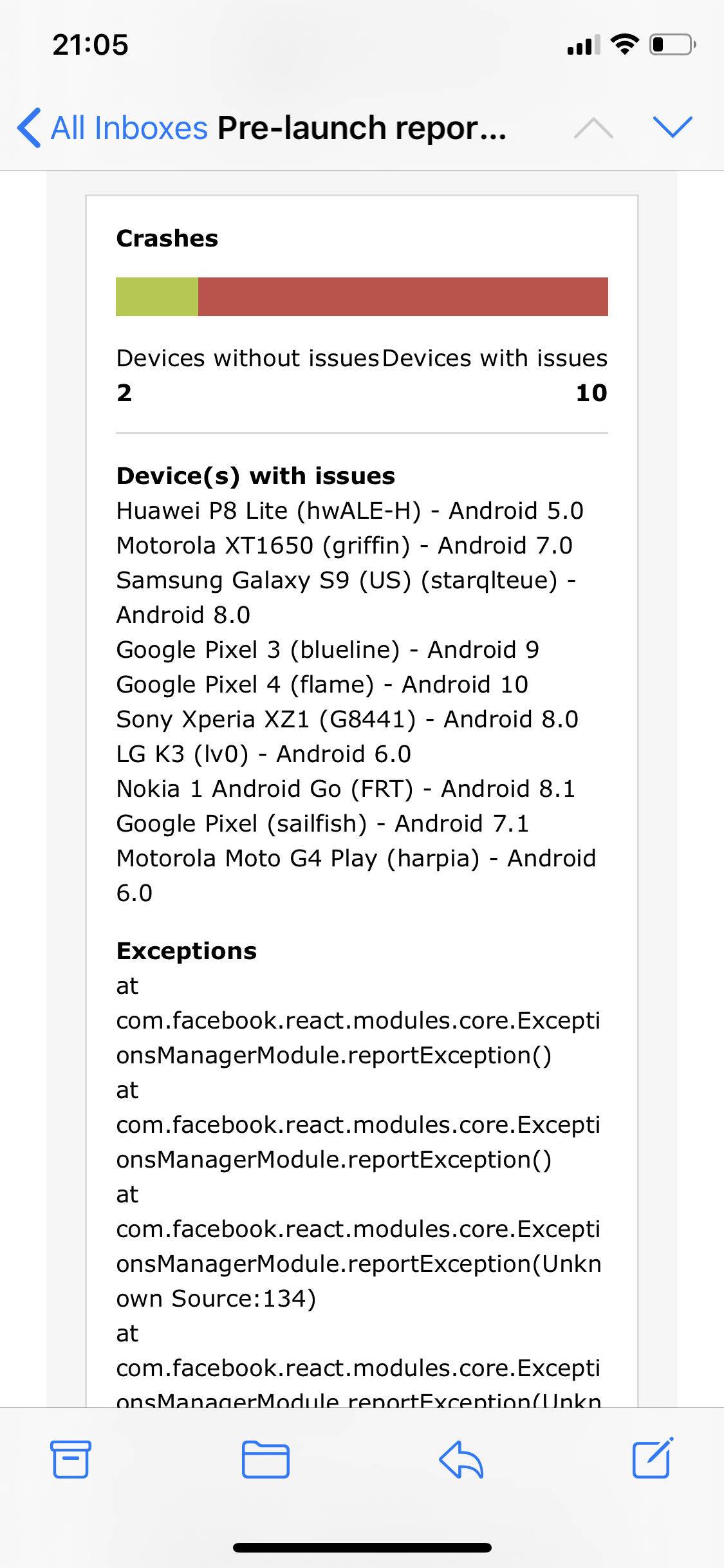 140 Crashes If Using Initsentry From Wrapper File · Issue 877 · Getsentrysentry React Native