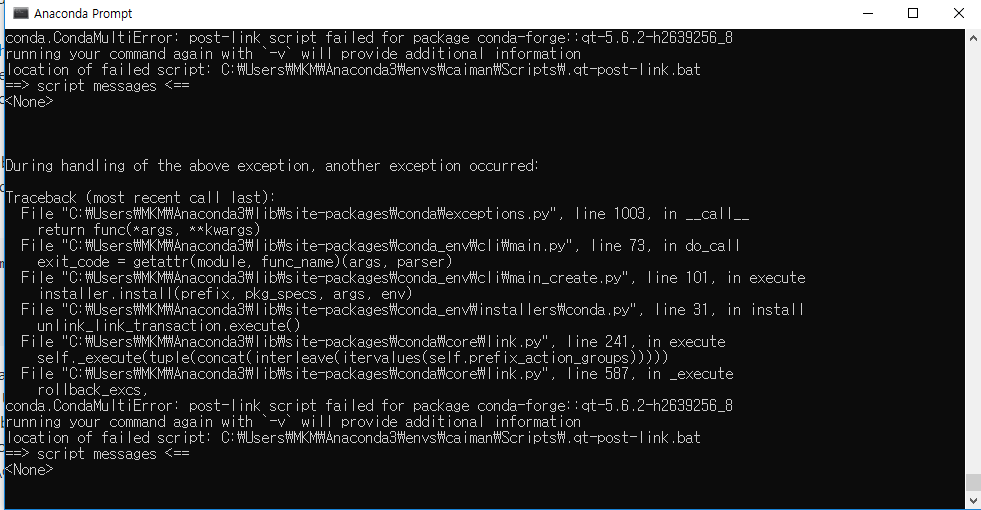 Problems installing CaImAn (basic issues) · Issue #505 · flatironinstitute/CaImAn · GitHub