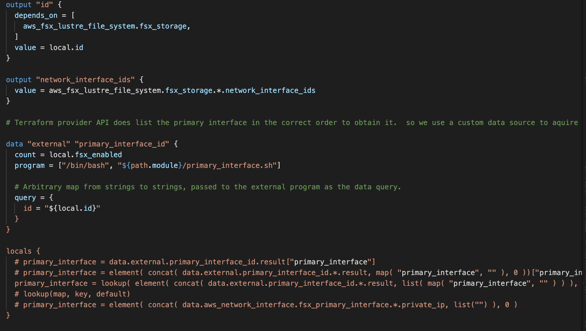 Broken highlighting with curly brackets · Issue #470 · hashicorp/vscode-terraform · GitHub