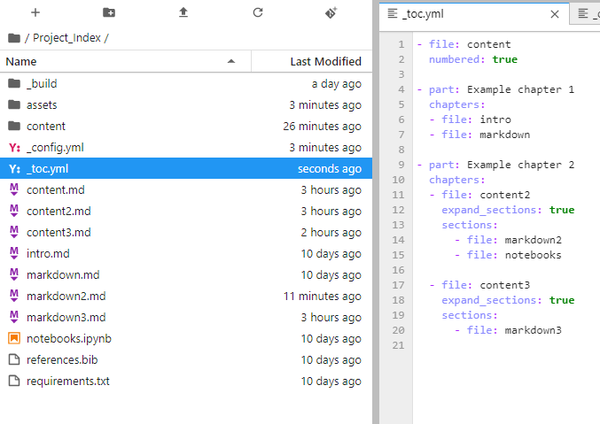 Can't use subdirectories on Windows · Issue #914 · jupyter-book/jupyter-book · GitHub