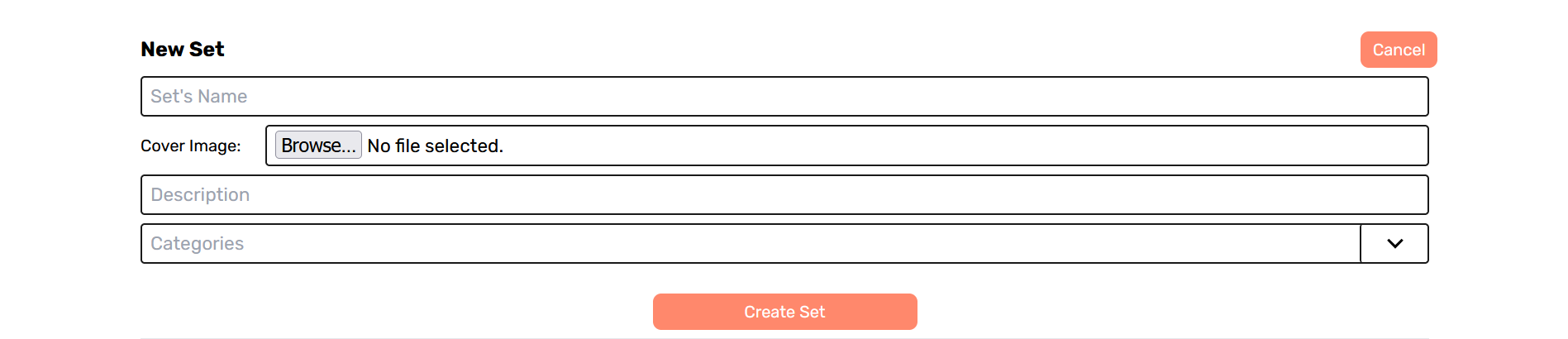 Create new set page header · Issue #18 · ReCoded-Org/capstone-IQLBPS-flashcard · GitHub