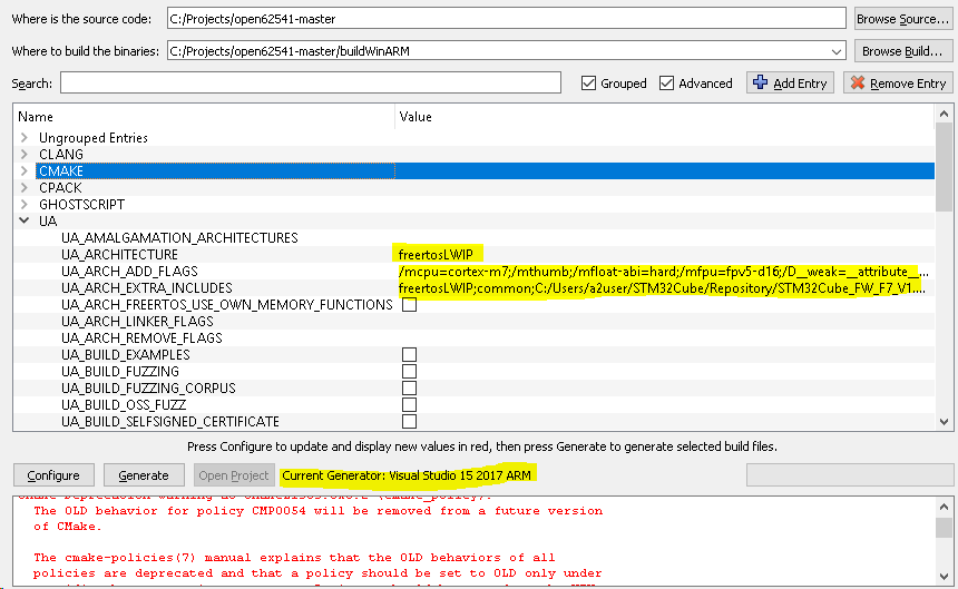 porting to lwip + FreeRTOS and STM32Fxx_HAL libraries. · Issue #1864 · open62541/open62541 · GitHub