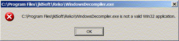 error when launch Decompiler · Issue #657 · uxmal/reko · GitHub