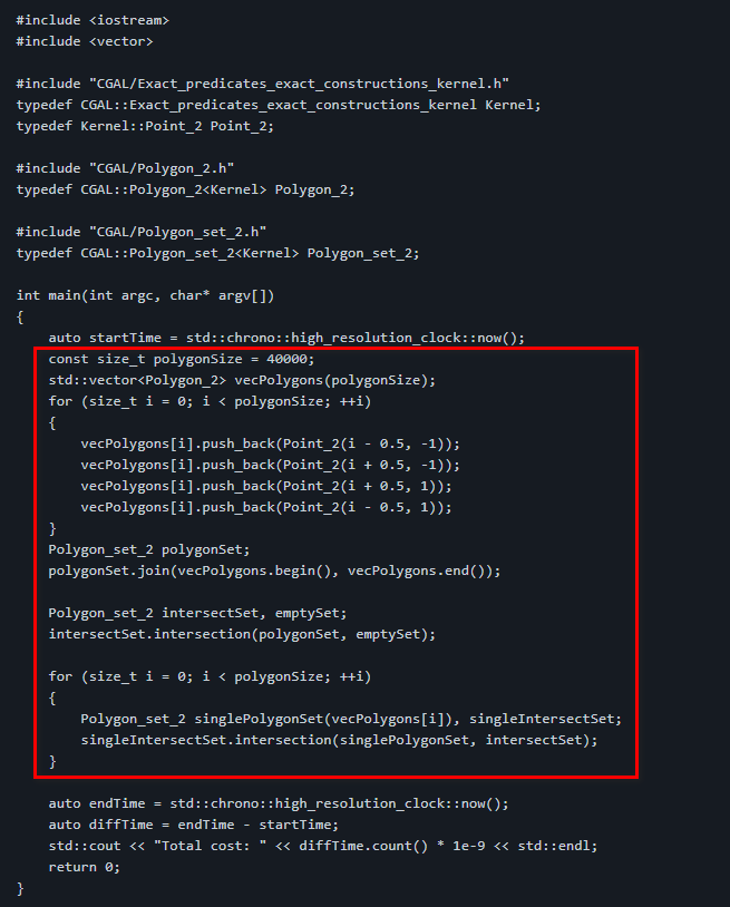 Performance degradation of boolean set operation when upgrade CGAL from ...