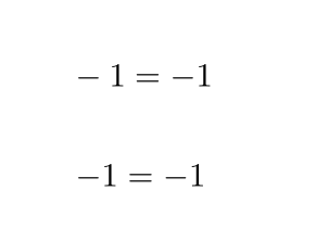 amsmath/hyperref: unary minus becomes binary at the begin of an ...