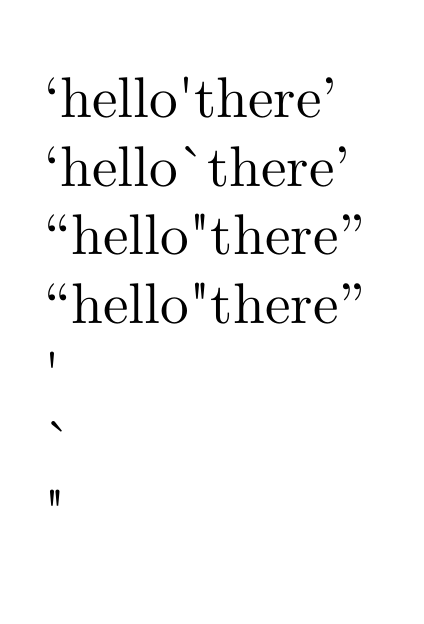 improved handling of ascii-quote symbols in lualatex · Issue #165 ...