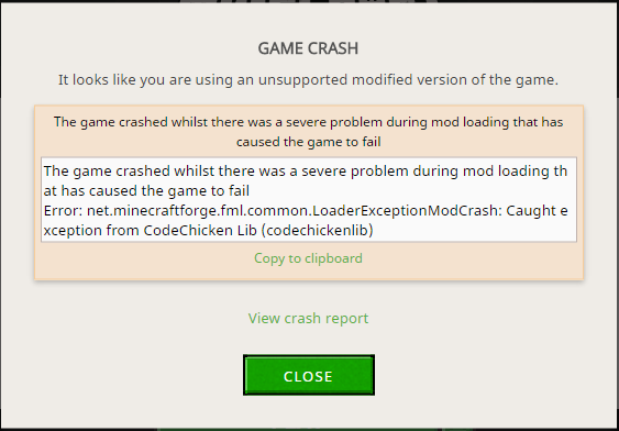 Codechickenlib Crashes · Issue #244 · TheCBProject/CodeChickenLib · GitHub