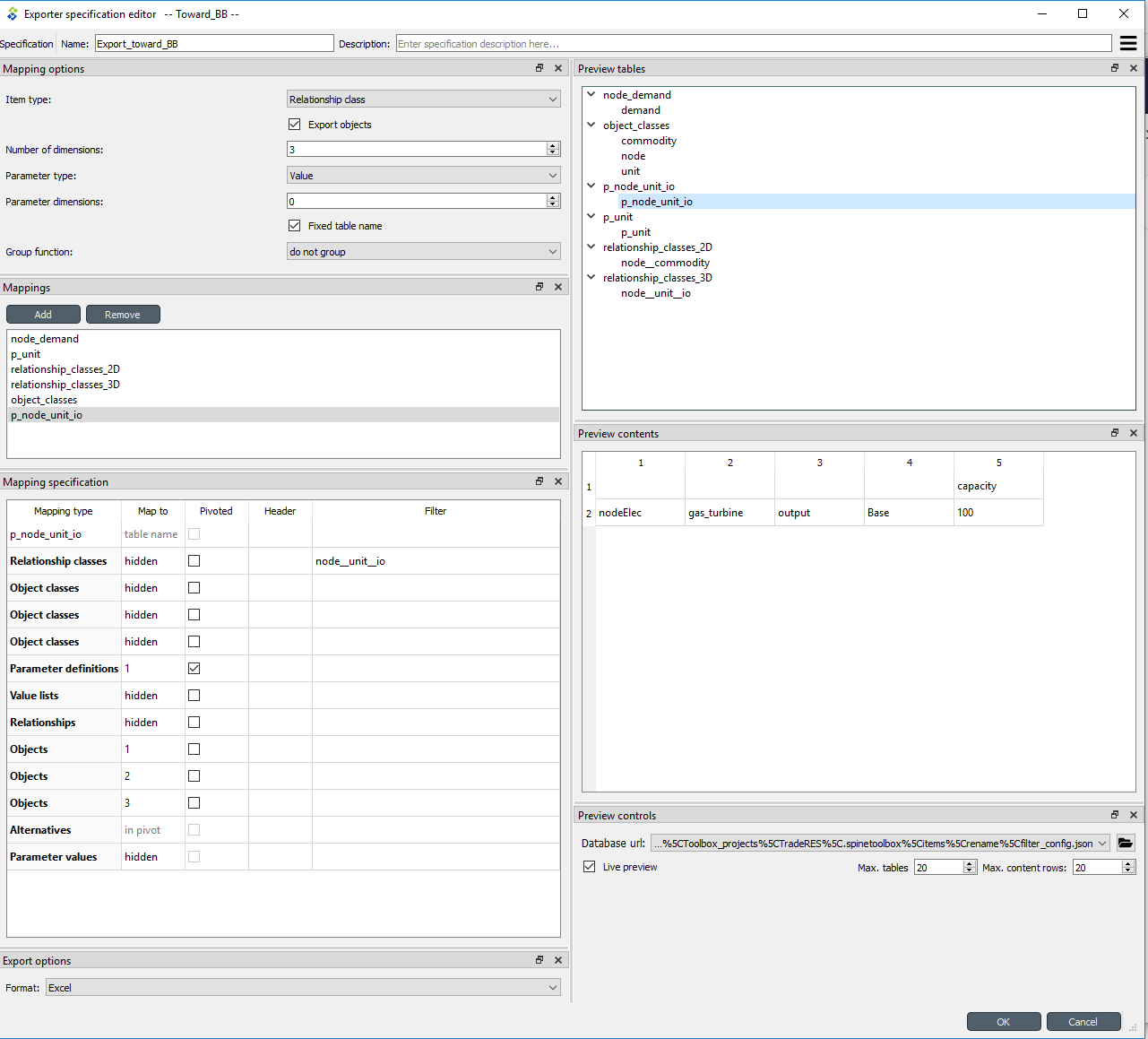 Exporter pivot issue · Issue #1306 · spine-tools/Spine-Toolbox · GitHub
