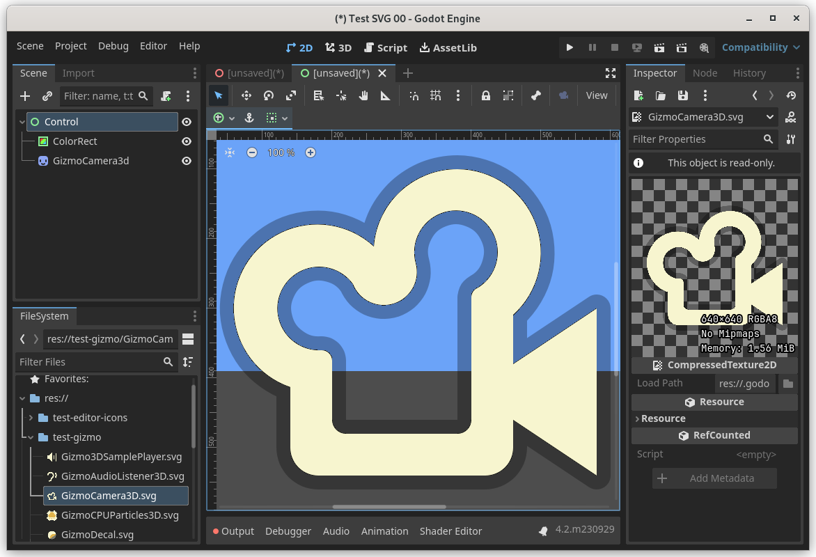 Node icons in the 3D views have a crusty outline · Issue #82579 ...