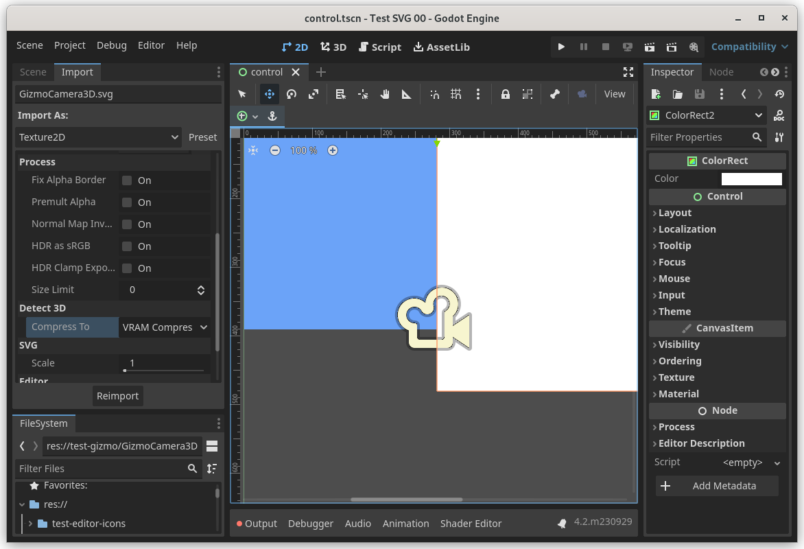 Node icons in the 3D views have a crusty outline · Issue #82579 · godotengine/godot · GitHub