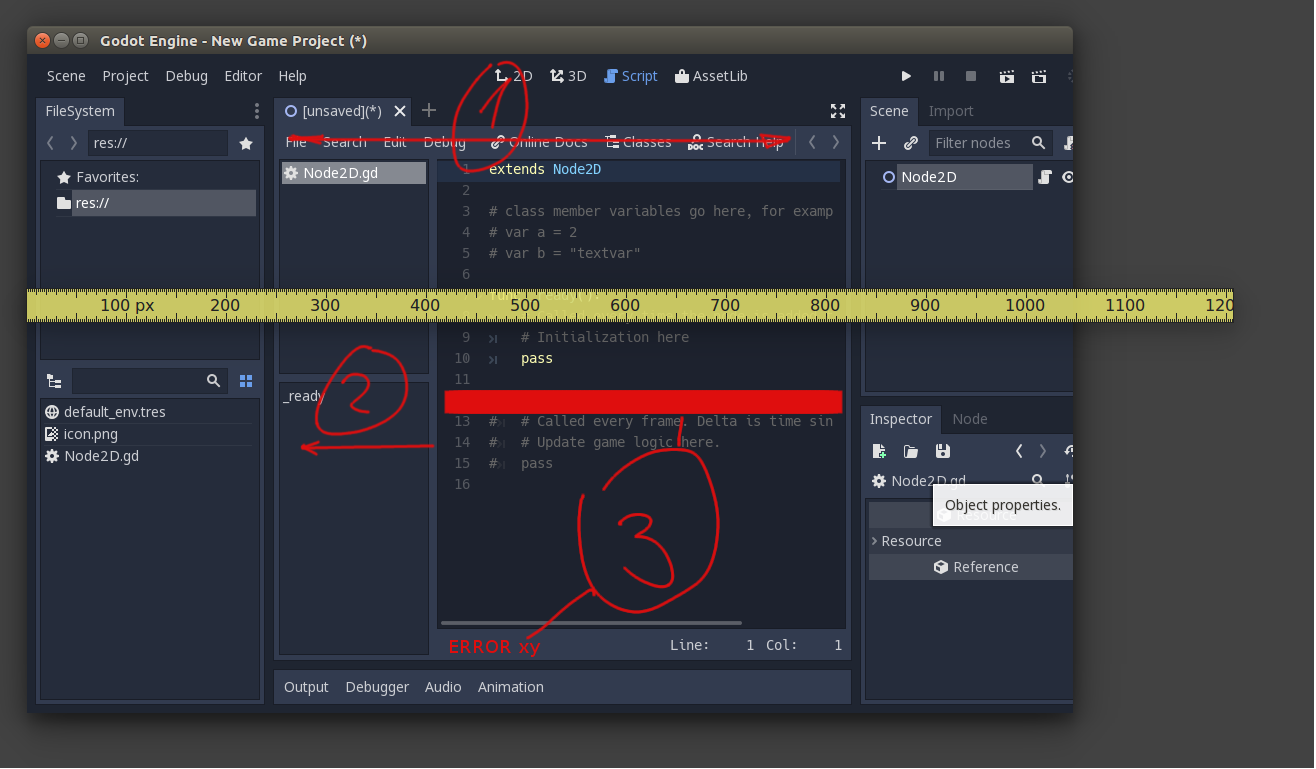 Make the Tool UI also usable in a video projector and presentation ...