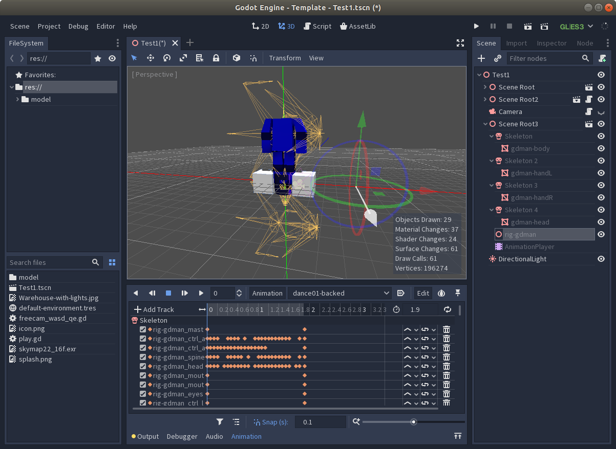 glTF: Nodes are parented incorrectly, skeleton is duplicated · Issue #21092 · godotengine/godot ...