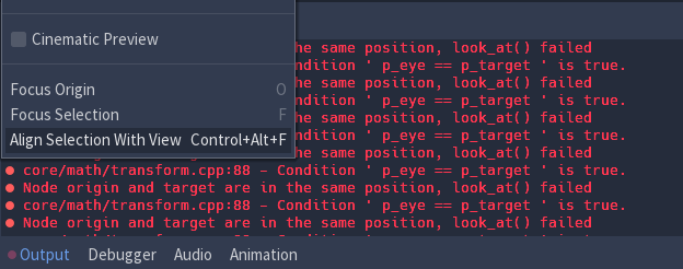 Camera and »align selection with view« errors · Issue #23063 ...