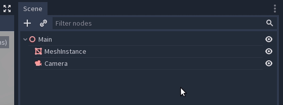 Selecting a node in the scene dock, changes the dock width. · Issue ...