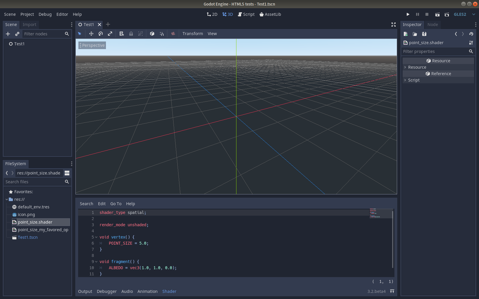 Different Shader File Name Or Node Name Lengths Resize The Editor Dock Viewport · Issue 34535