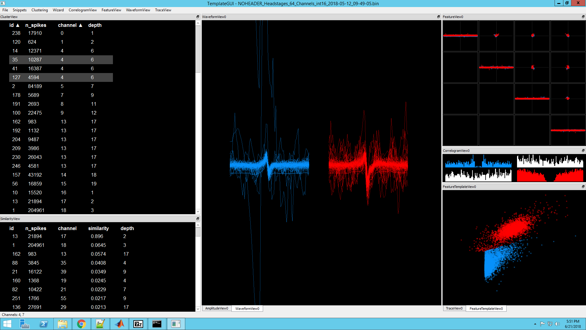 Featuretemplateview · Issue 791 · Cortex Lab Phy · Github
