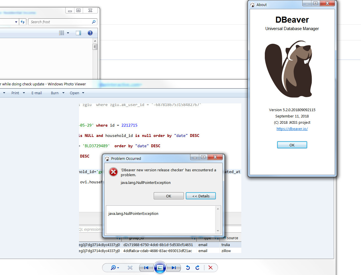 Error during new Release Check · Issue #4277 · dbeaver/dbeaver · GitHub