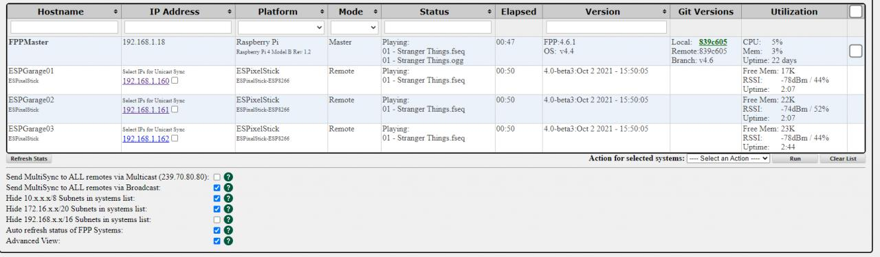 FPP Remote multisync drift · Issue #380 · forkineye/ESPixelStick · GitHub