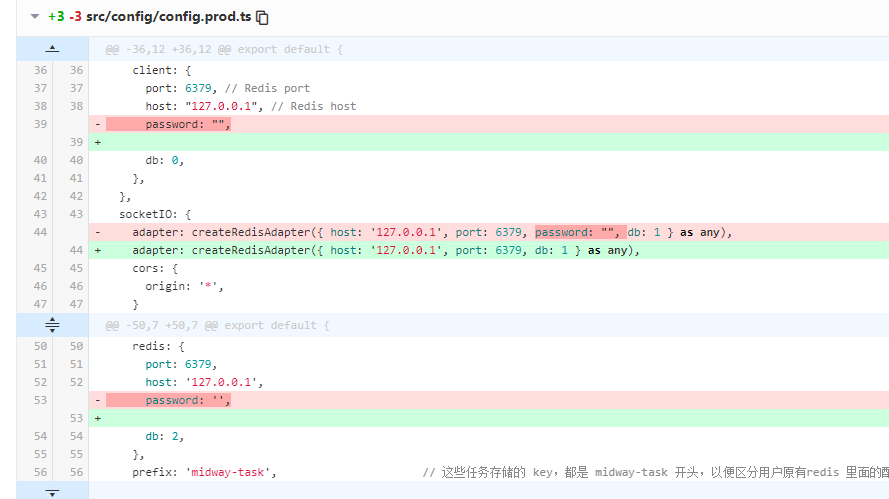 redis 空密码问题 · Issue #1935 · midwayjs/midway · GitHub