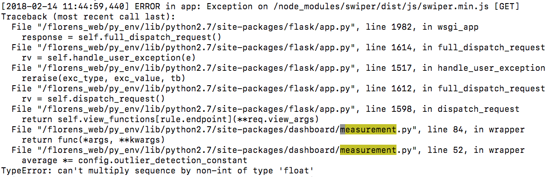 Static File Statistics Error · Issue 49 · Flask Dashboardflask Monitoringdashboard · Github 7453