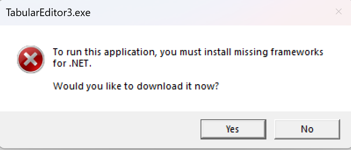 Installation issues with newest version · Issue #577 · TabularEditor/TabularEditor3 · GitHub
