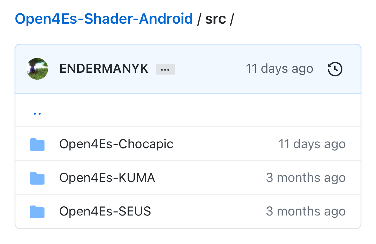 Bring back Open4Es-Chocapic, Open4Es-KUMA, and SEUS in beta versions · Issue #78 · Open4Es ...