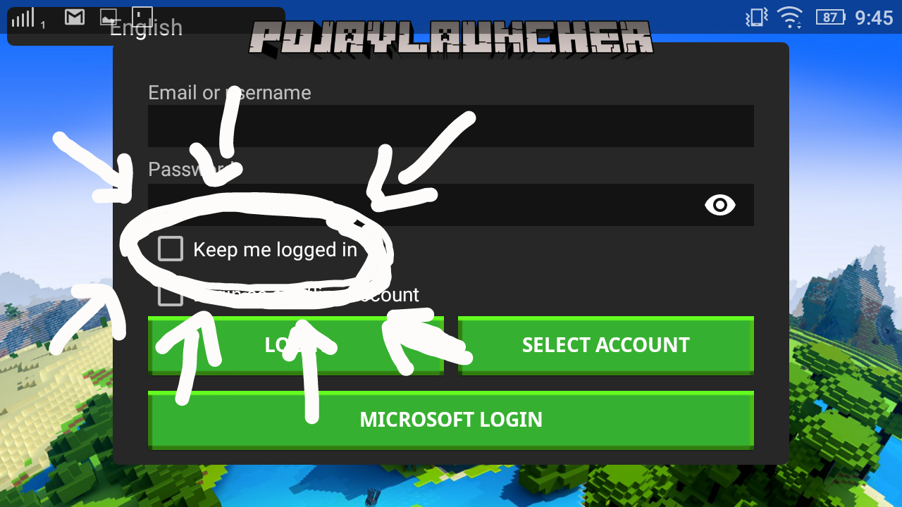 About pojavlauncher account log in · Issue #2269 · PojavLauncherTeam/PojavLauncher · GitHub