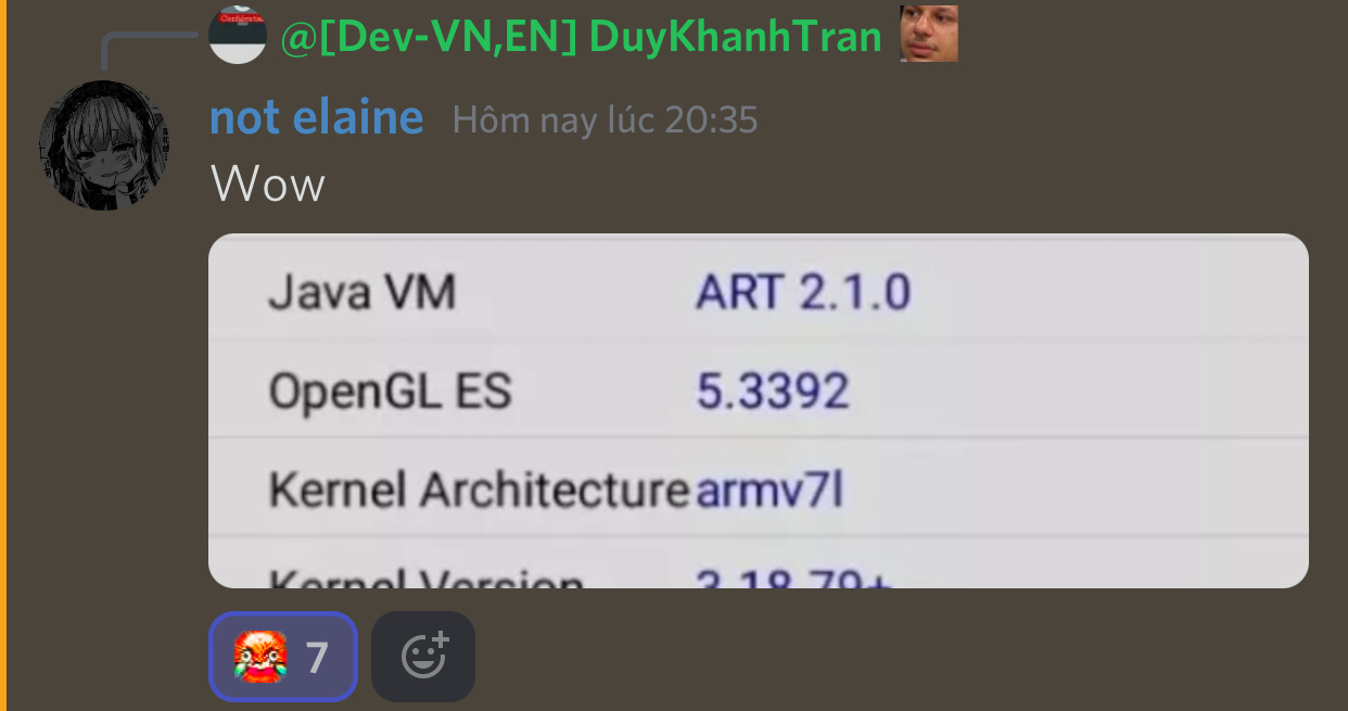 Im not reporting a bug i just wanna show the 2 version of pojav ...