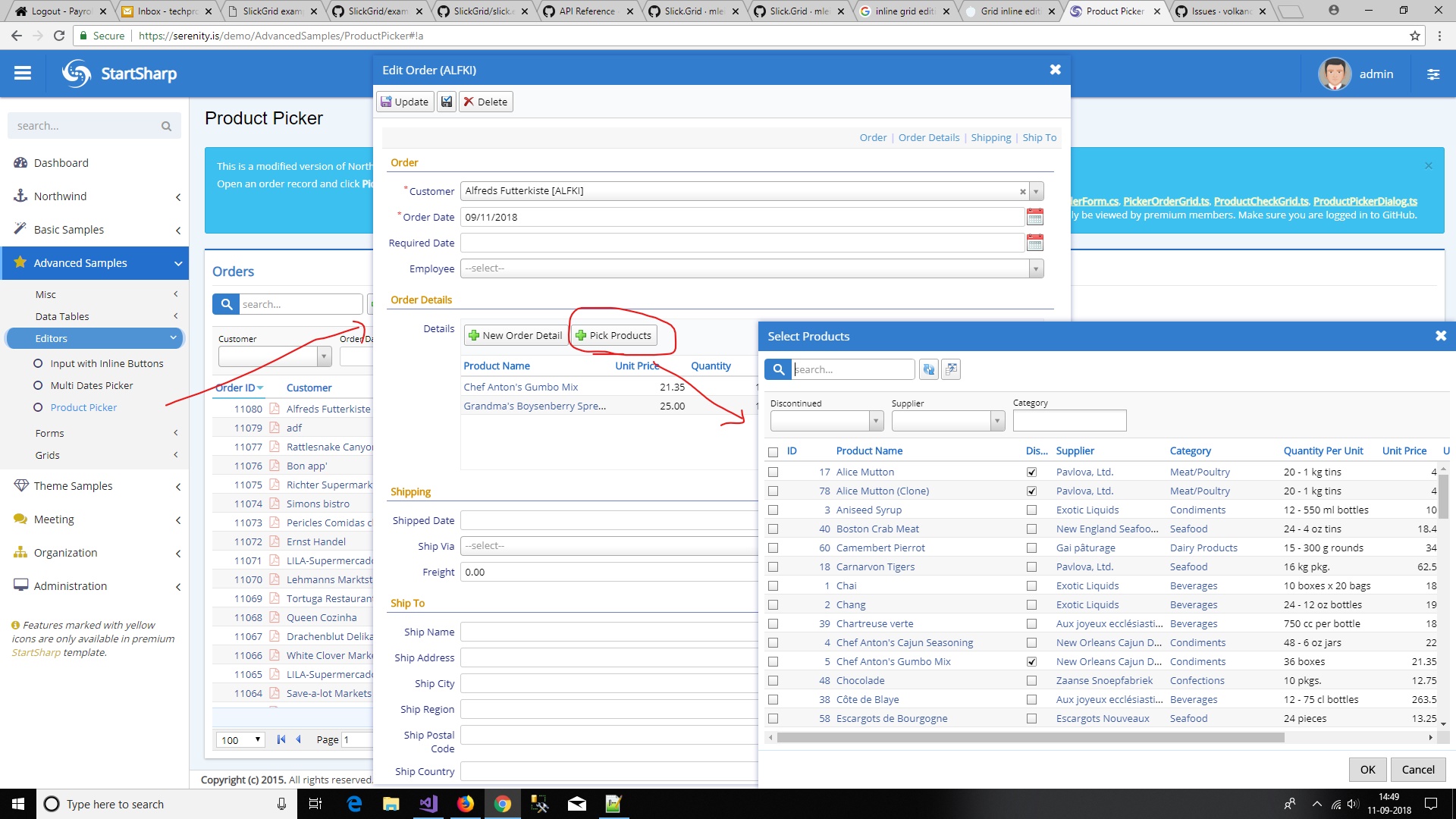 product Picker · Issue #3896 · serenity-is/Serenity · GitHub