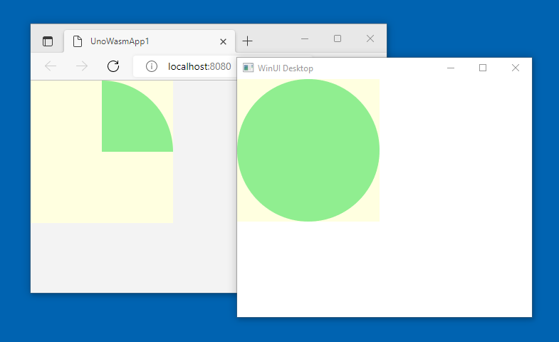 [WASM] `RenderTransform` not working as expected · Issue #9353 · unoplatform/uno · GitHub