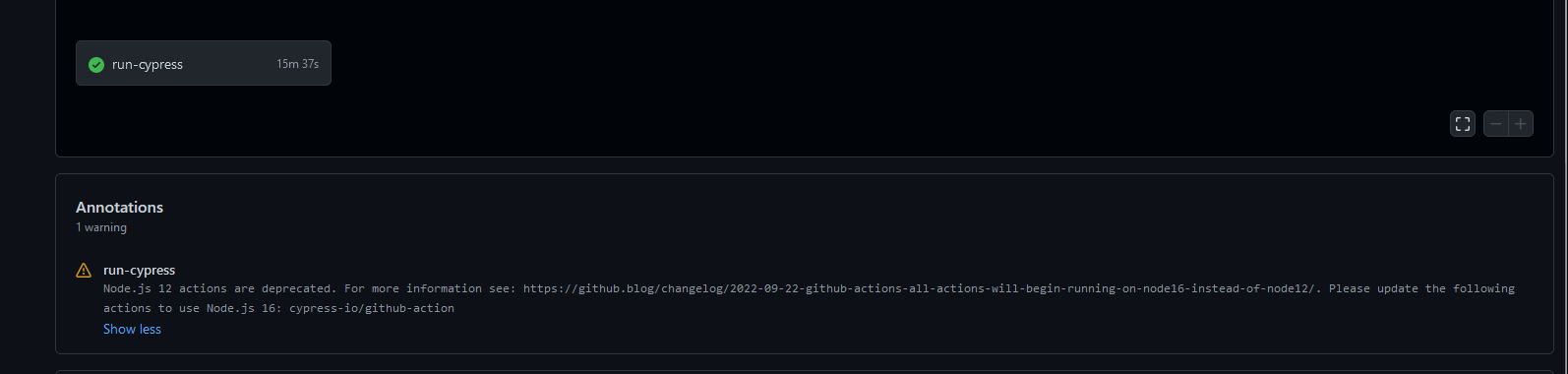 Update Cypress Iogithub Action · Issue 4274 · Gctc Ntgcgc Digital Talent · Github