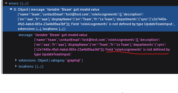 🐛 Edit Team Fails on UAT and local · Issue #6115 · GCTC-NTGC/gc-digital-talent · GitHub
