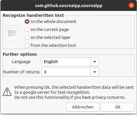 Recognition of handwritten text · Issue #2152 · xournalpp/xournalpp · GitHub