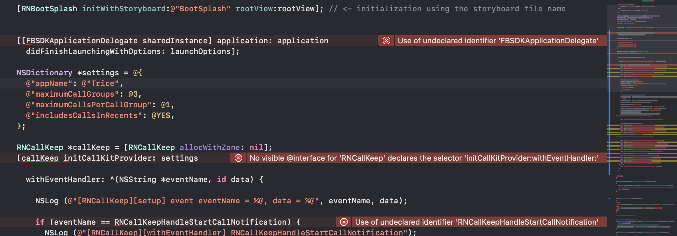 didLoadWithEvents always getting RNCallKeepDidDisplayIncomingCall · Issue #330 · react-native ...