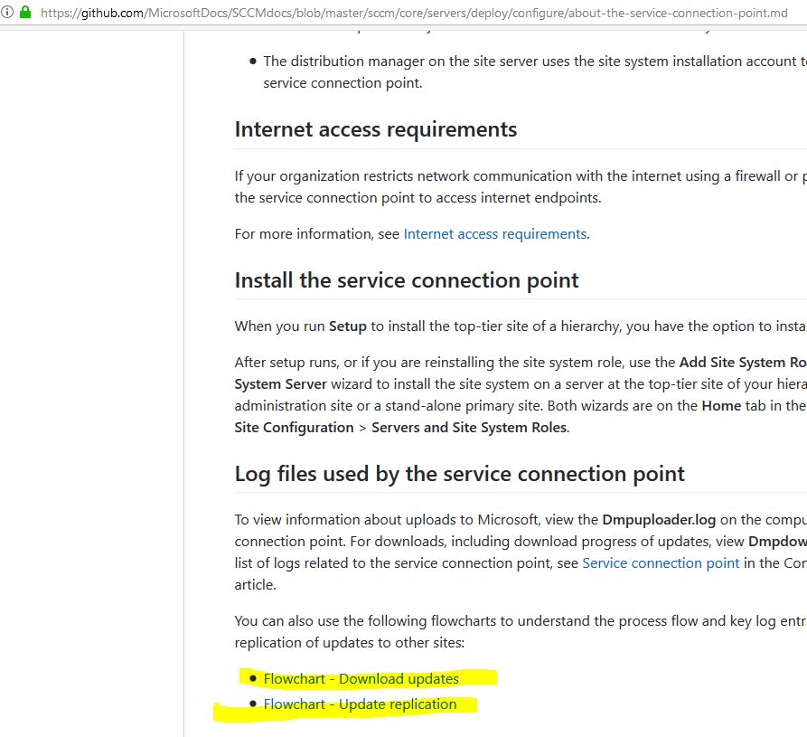 No Flowcharts · Issue #1760 · MicrosoftDocs/SCCMdocs · GitHub