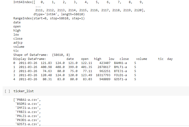 questions about data · Issue #339 · AI4Finance-Foundation/FinRL · GitHub