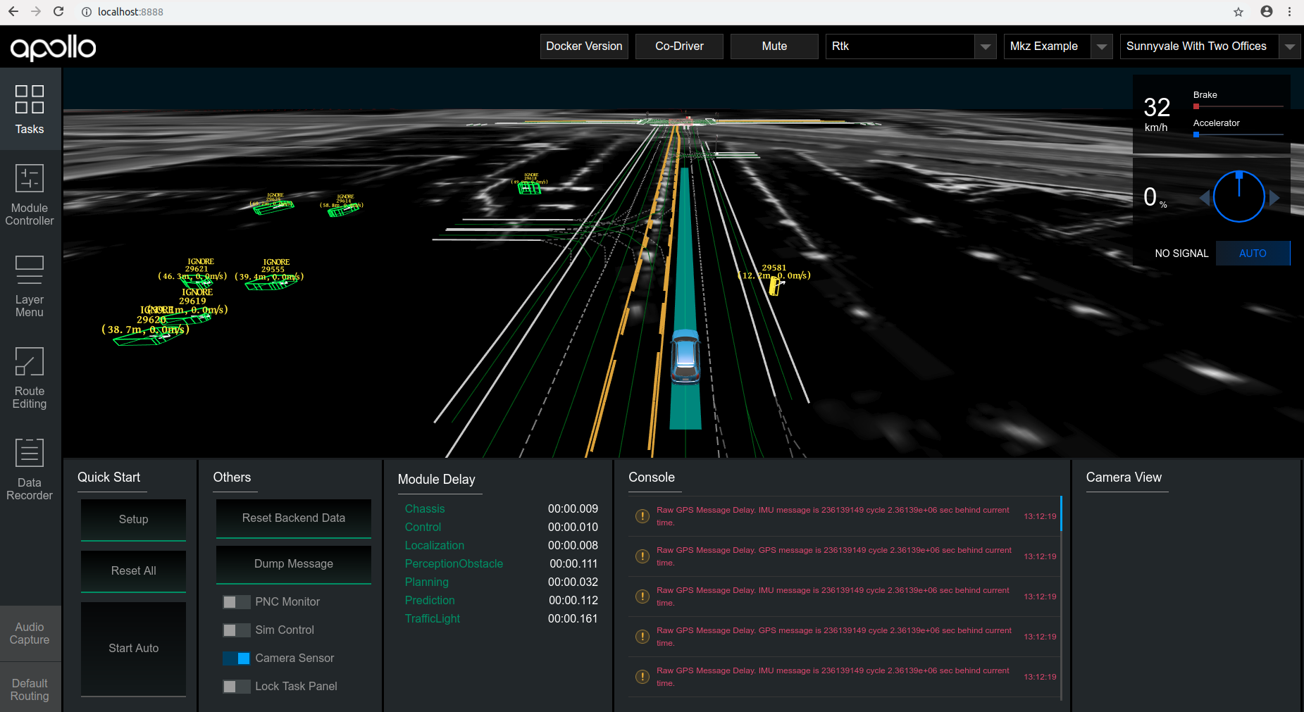 Demo 3.5 camera sensor and LiDAR point cloud not working? · Issue #6480 · ApolloAuto/apollo · GitHub