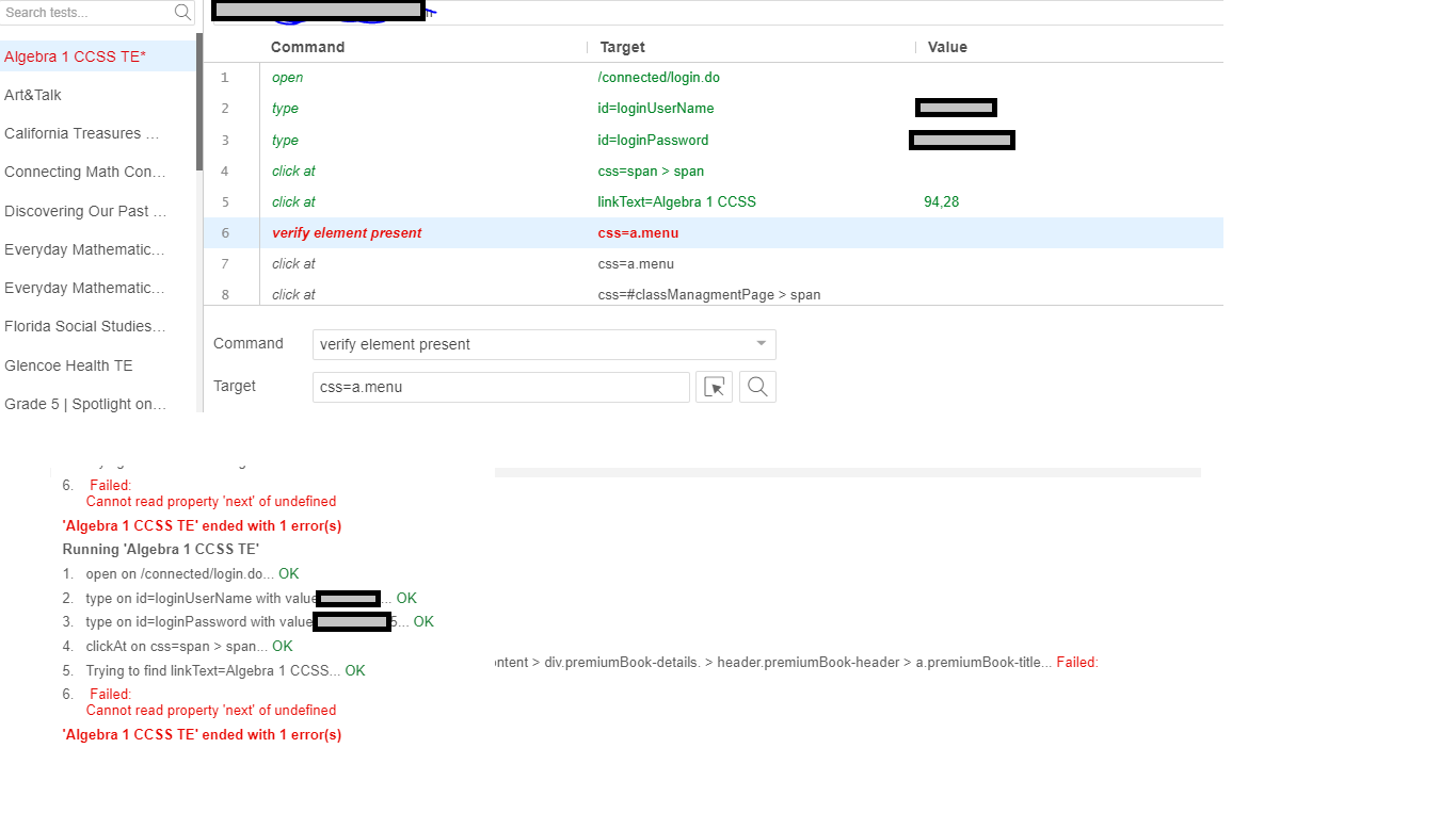 After installing 3.2.0 script stops and throws "Cannot read property 'next' of undefined" error ...