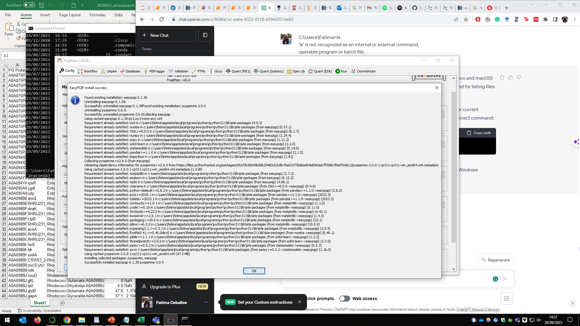 Cannot load spectral library error towards the end of the run. · Issue #1254 · Nesvilab/FragPipe ...